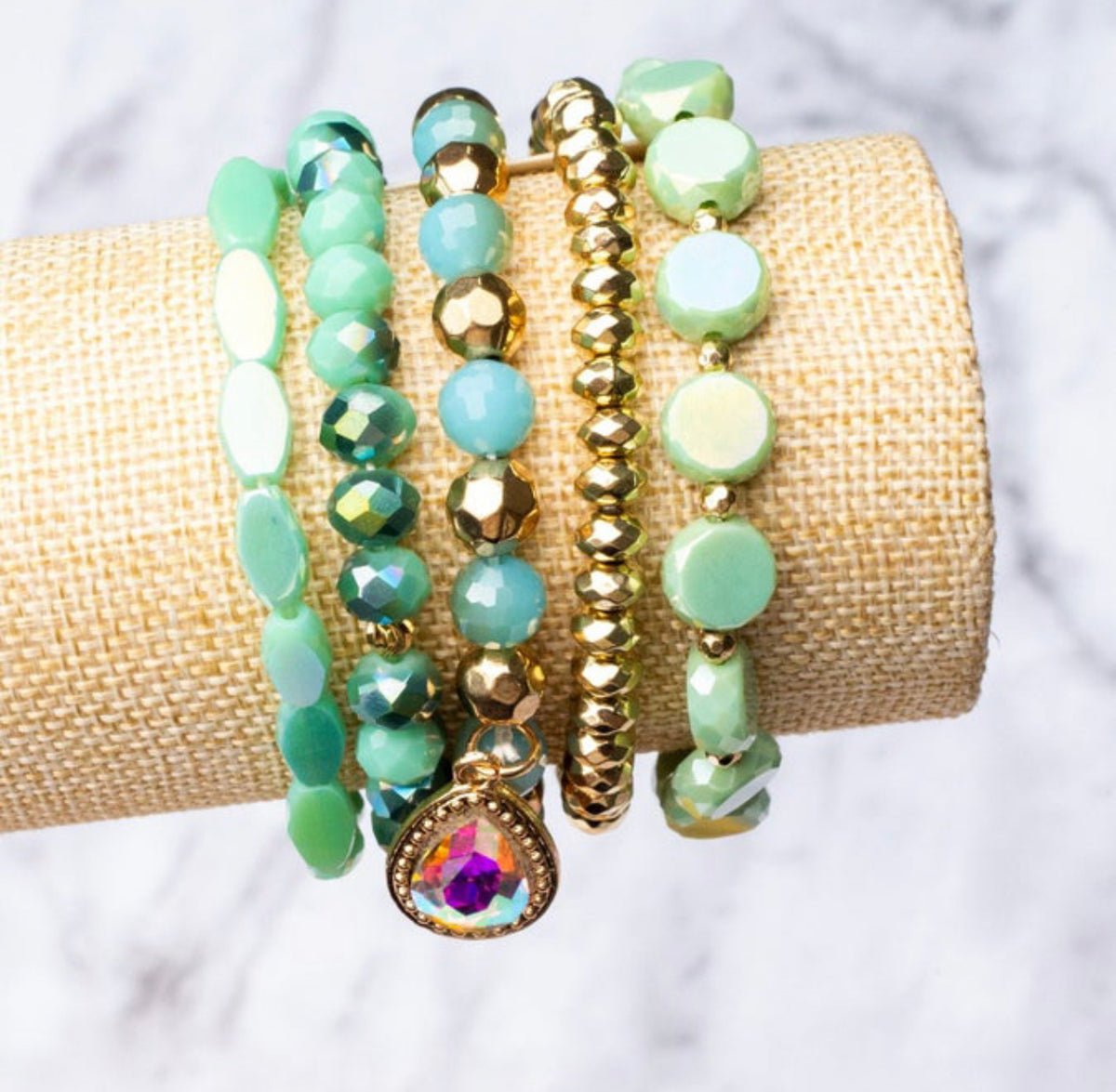 Turquoise Bracelet Stack – GlamMama’s Boutique